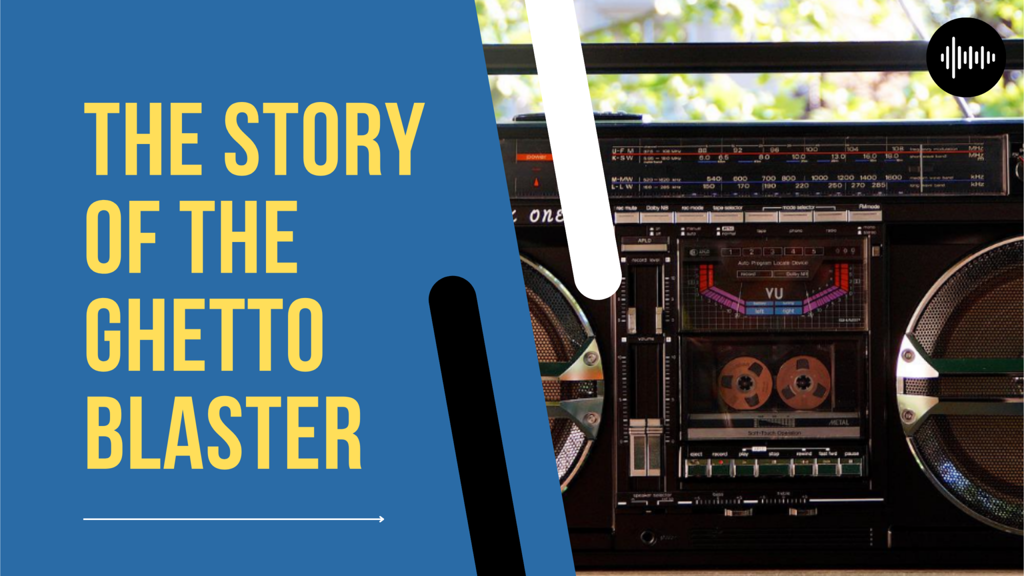 The Story Of The Ghetto Blaster — Boombox History